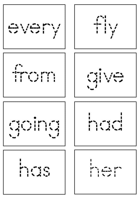 Dolch First Grade Sight Words Flash Cards - Sight Words, Reading ...
