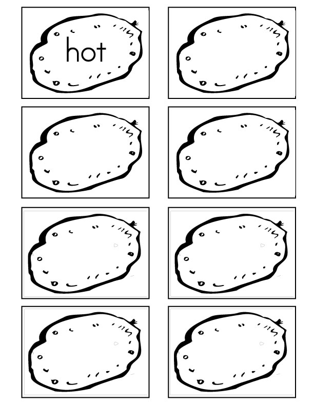 Sight Word Games: Hot Potato - Sight Words, Reading, Writing, Spelling ...