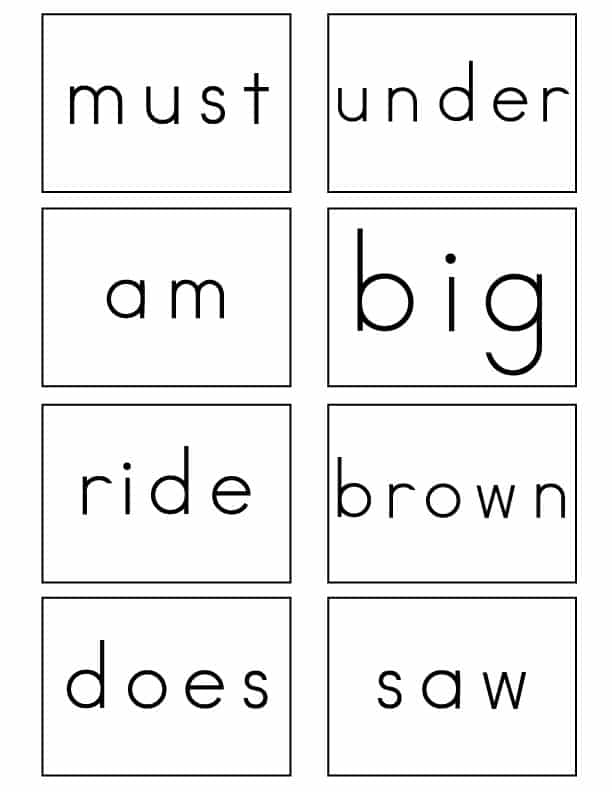 Ms. Harris’ Sight Word List - Sight Words, Reading, Writing, Spelling ...