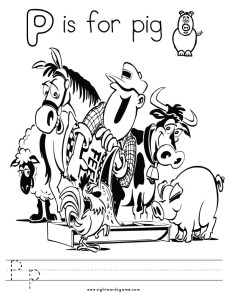 Alphabet Coloring Pages - Sight Words, Reading, Writing, Spelling ...