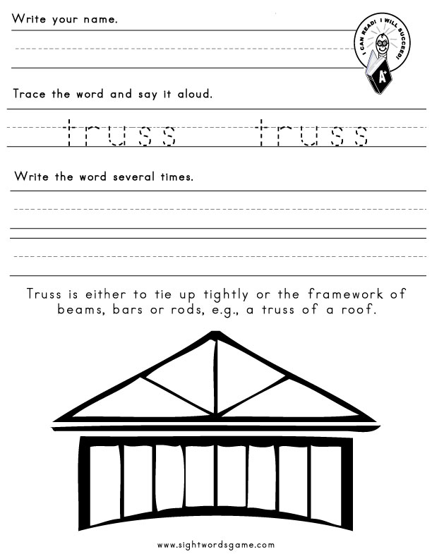 -USS Word Family - Sight Words, Reading, Writing, Spelling & Worksheets