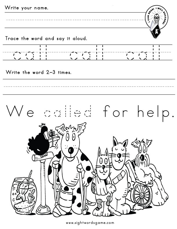 Printable Sight Word Worksheets - Sight Words, Reading, Writing ...