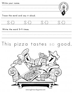Printable Sight Word Worksheets - Sight Words, Reading, Writing ...
